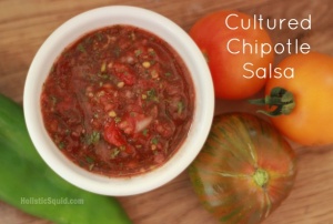 Cultured Chipotle Salsa Recipe - Holistic Squid